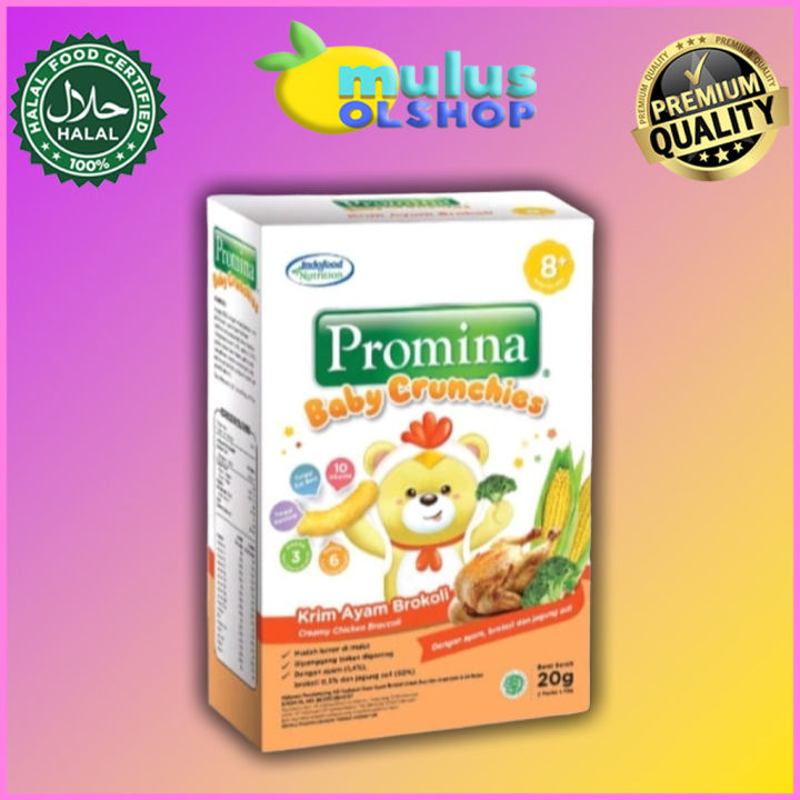 PROMINA Crunchies Ayam Brokoli 20Gr | Lazada Indonesia