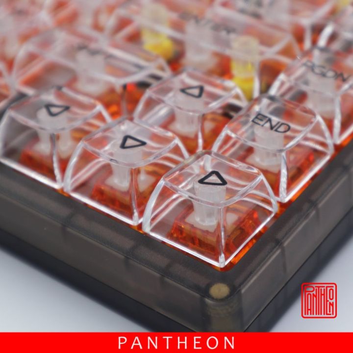 [PANTHEON] MDA Profile Clear PC Keycap Set for Custom Mechanical ...