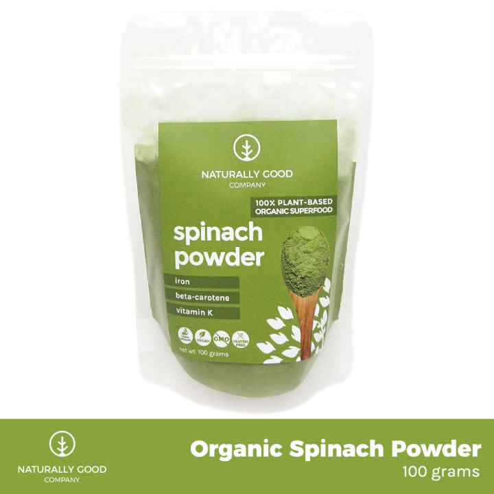 Organic Spinach Powder 100g | Lazada PH