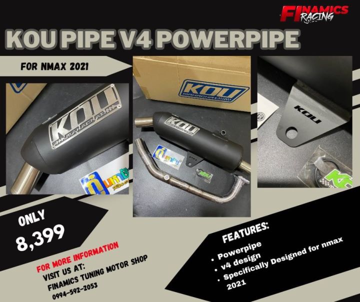 KOU POWERPIPE NMAX 2021 V4 | Lazada PH