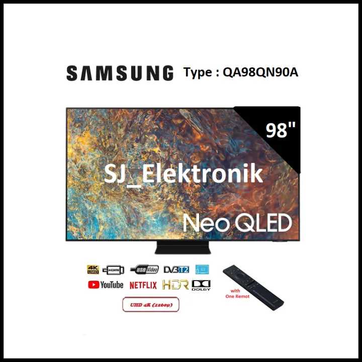 Samsung Neo QLED 98 Inch 98QN90A - 98QN90 Smart TV UHD 4K | Lazada ...