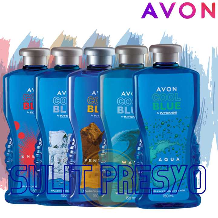 AVON Cool Blue by Intense Splash Colognes 150ml | Lazada PH