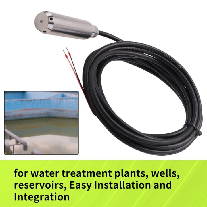 Submersible Level Transmitter 4-20mA 0-10V Output Hydrostatic Level ...
