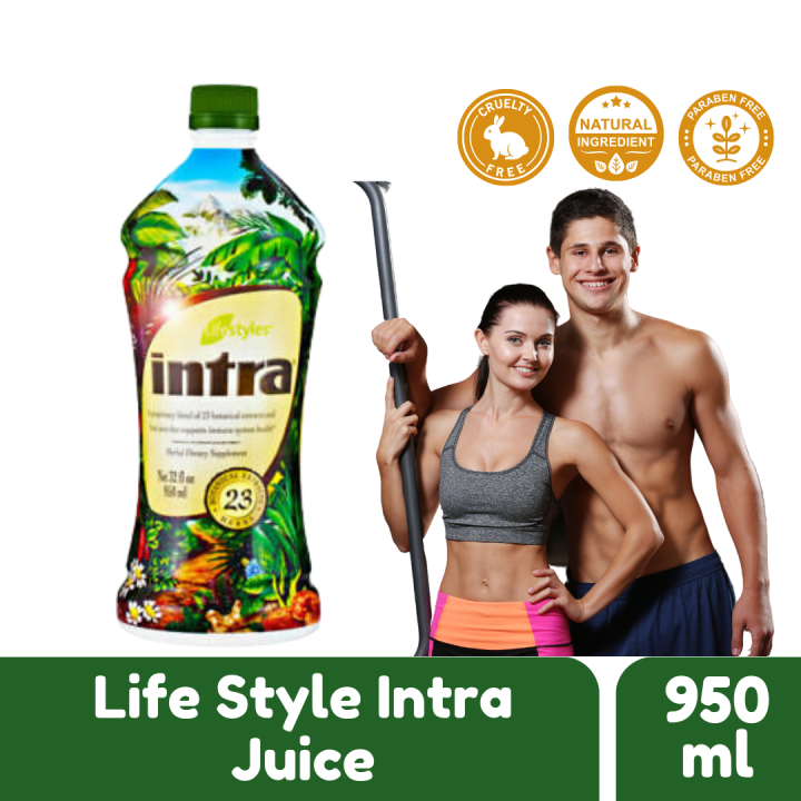 100% Original and Authentic INTRA HERBAL JUICE 950ml - Food Supplement ...
