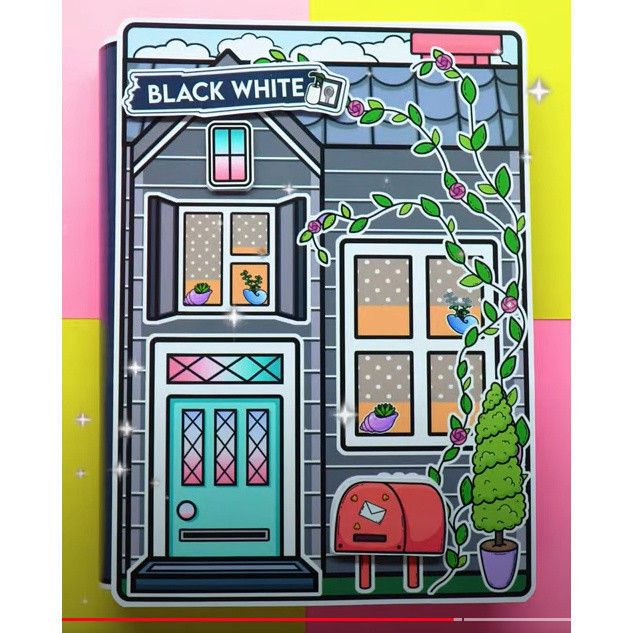 Toca Life worldquiet book Toca bocabeautiful red hair girlfriend Black ...