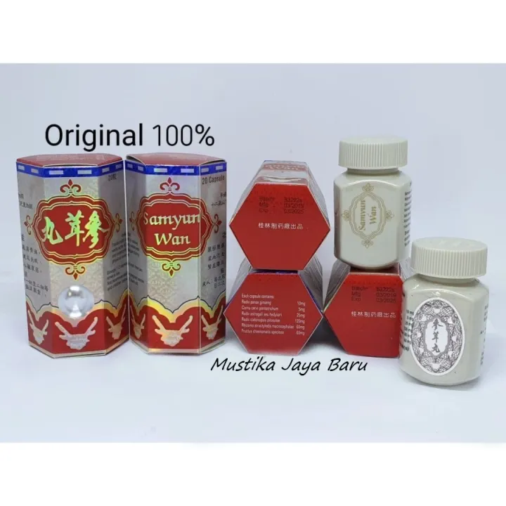 COD - Syw GOLD Original Herbal GOLD - Penggemuk Herbal Samyun Wan GOLD ...