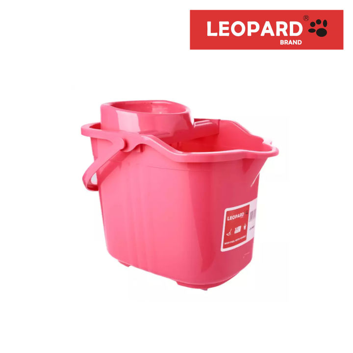Leopard Mop Pail With Wheels | Lazada Singapore