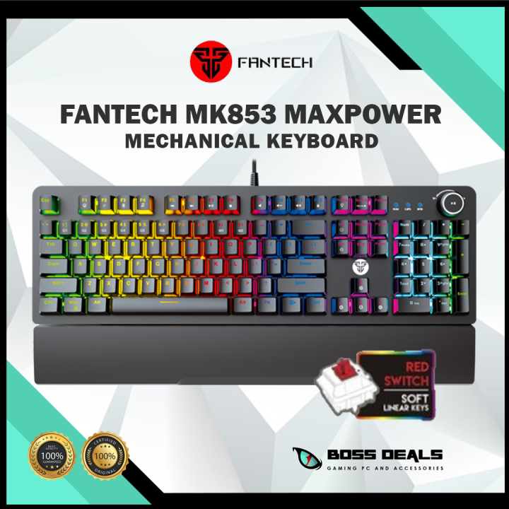 FANTECH MK853 MAXPOWER MECHANICAL KEYBOARD | Lazada PH