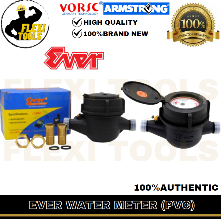 EVER WATER METER (PVC TYPE) | Lazada PH
