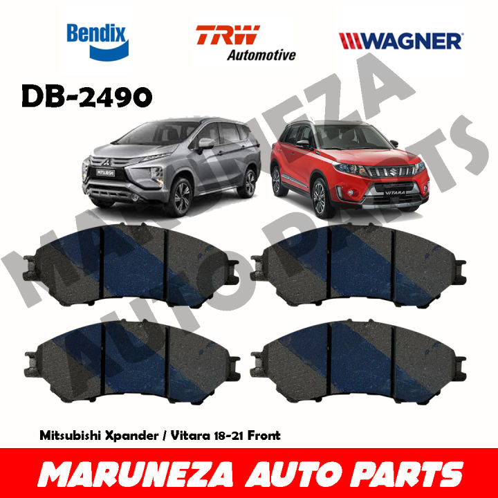 Brake Pads DB2490 Misubishi Xpander / Suzuki Vitara 18 up Front | Lazada PH