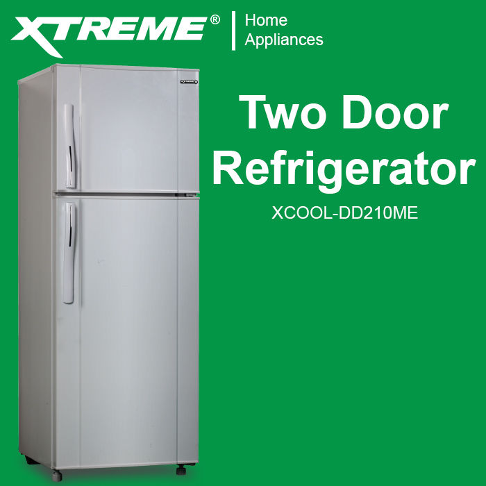 XTREME COOL 7.4cu ft. Double Door Refrigerator Non-inverter Manual ...