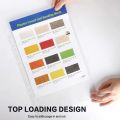 Clear Sheet Protector Ring Binder Refill SEAGULL Arch file Refill ...
