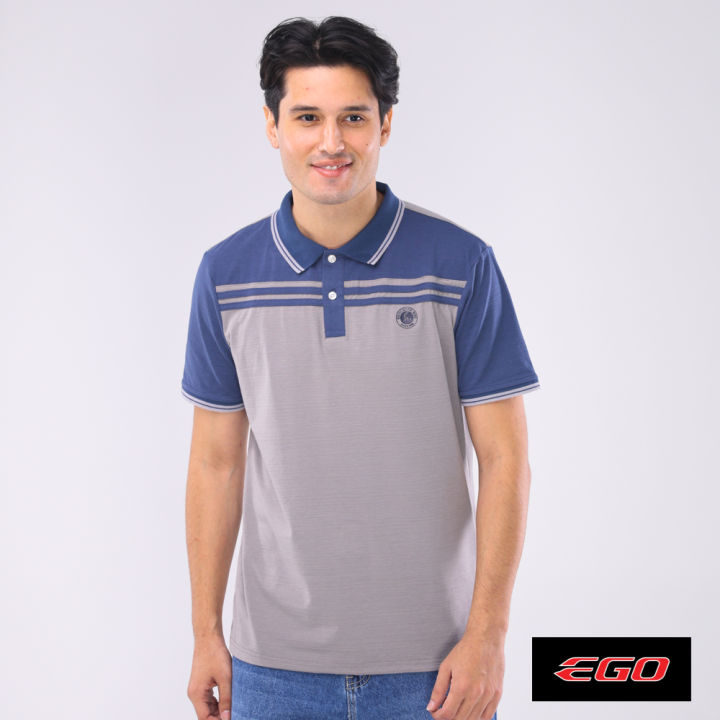 Ego Collar Shirt Streaky EMT01-1144 [Polo for man] | Lazada PH