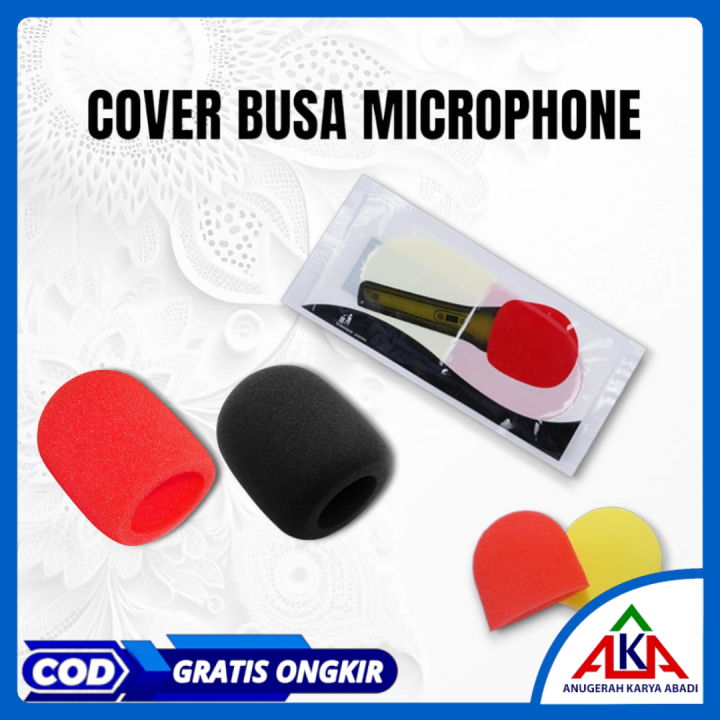 Busa Cover Mic / Busa Microphone Tebal / Spon Mic / Sarung Mic ...
