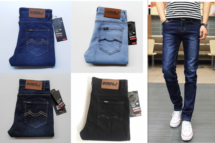 6 color Men's Pants High Quality Maong stretchable Skinny Jeans-9805 ...
