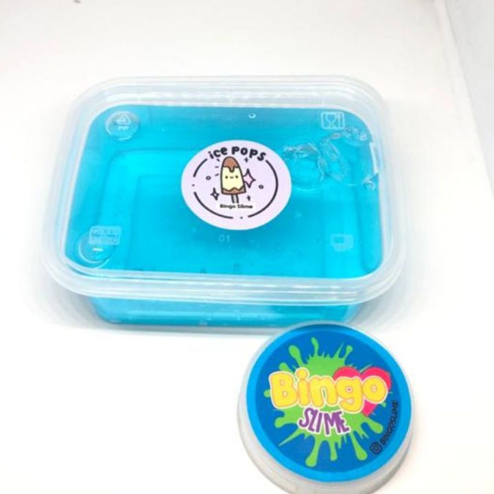 Ice Pops Slime Blue by Bingo Slime 200cc | Lazada Indonesia