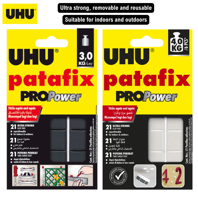 UHU Patafix Pro Power reusable (40790) | Lazada