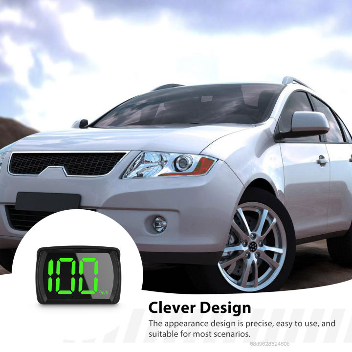 Ergonomic Digital GPS Speedometer Easy to Operate Satellite Speed Meter ...