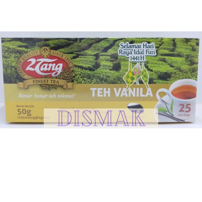 2Tang Teh Celup Vanilla 2 Tang | Lazada Indonesia