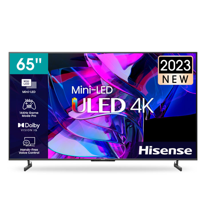 Hisense U6K U7K U8K U7N U6H Mini-LED A6H A65K ULED 4K UHD Smart TV ...