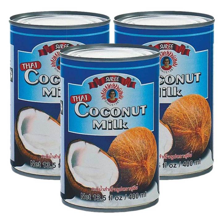 Suree Coconut Milk 400ml 3pcs | Lazada PH