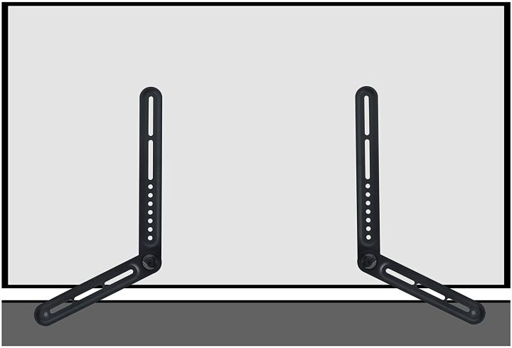 Dynavista Soundbar Mount Sound Bar TV Bracket for Mounting Above or ...