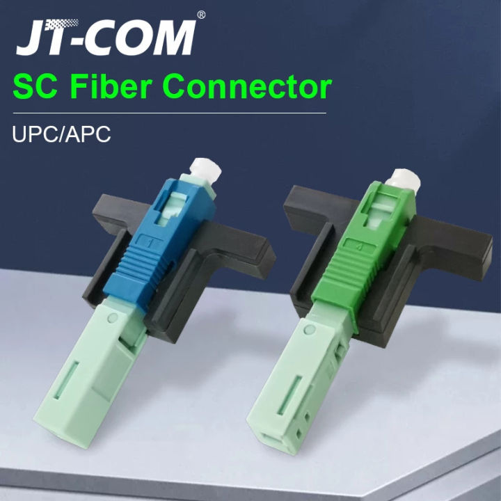 JT-COM 50pcs Fibre Optic Sc Connector Butterfly Fiberhome Single-Mode ...