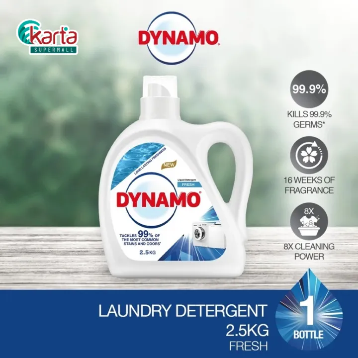 DYNAMO Laundry Detergent Fresh 2.5kg (Bottle) | Lazada