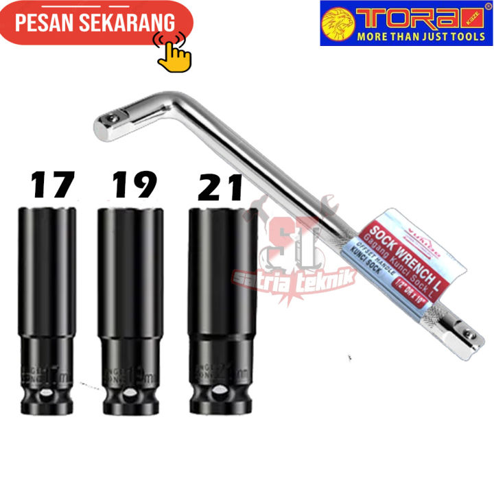 Gagang Kunci Shock L 1/2" 10 Inch - Stang Sok L - L Handle Sock dan ...