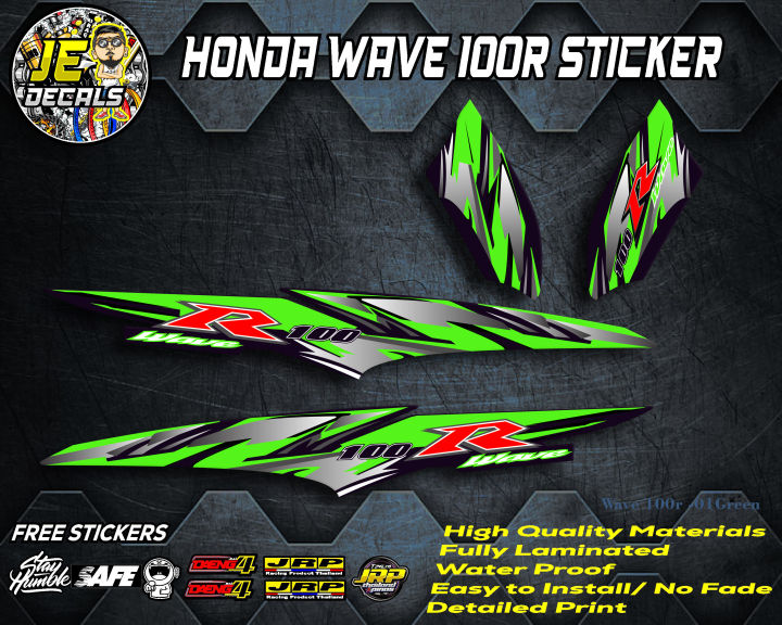 Honda Wave 100r Sticker | Lazada PH