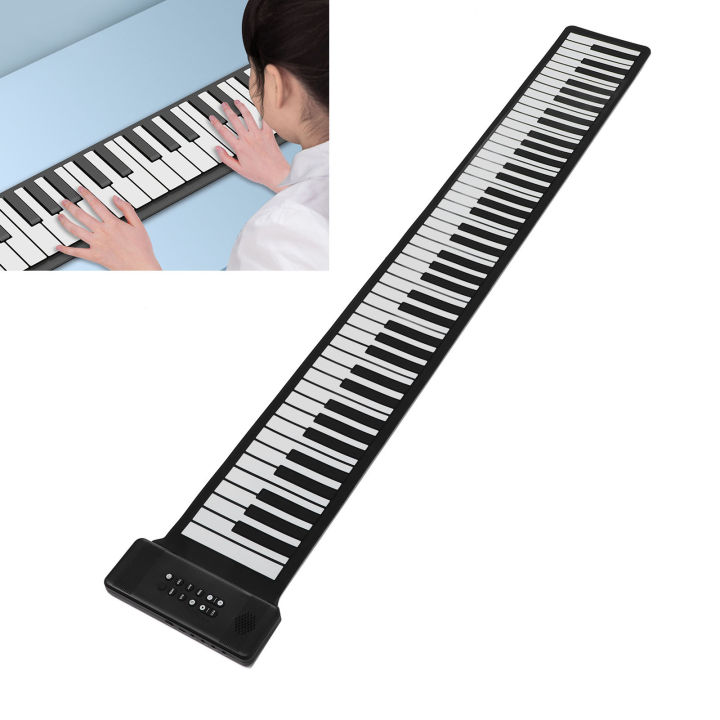 [Fancytoy] 88 Keys Roll Up Piano Keyboard Portable Rechargeable ...