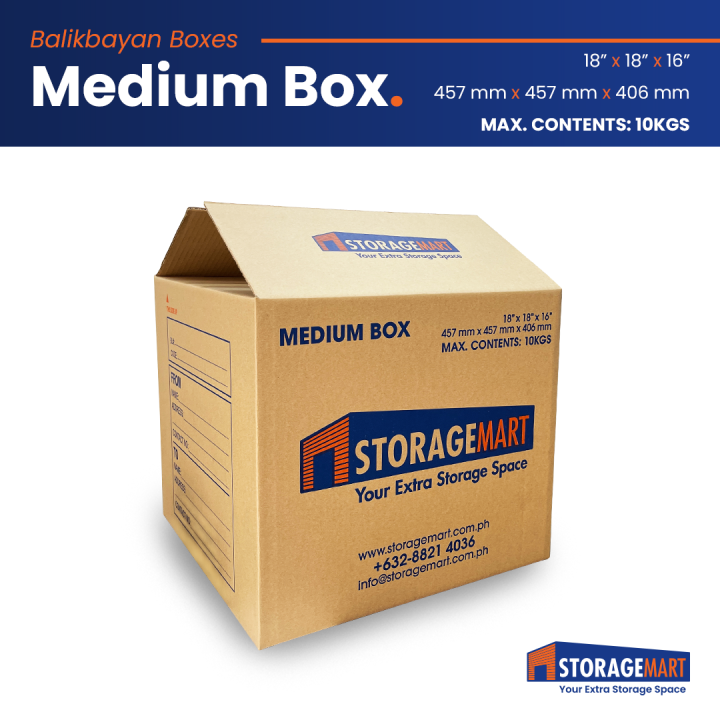 StorageMart Balikbayan Box (Medium, Large, Extra Large) | Lazada PH