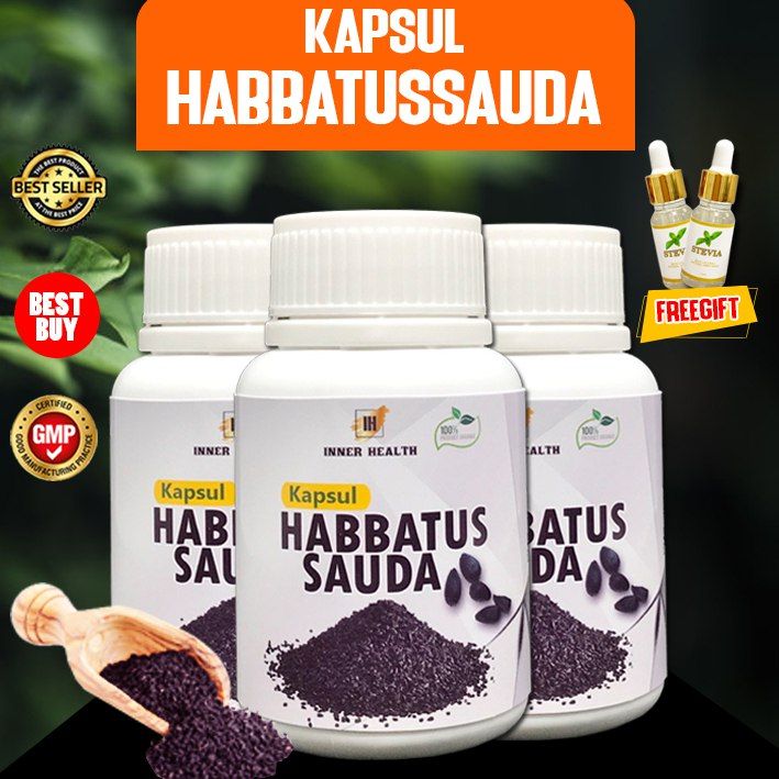 BLACK SEED/HABBATUS SAUDA ORIGINAL KAPSUL BLACK SEED/HABBATUS SAUDA ...