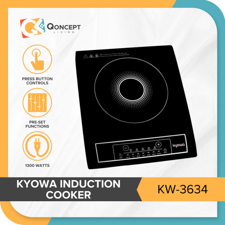 KYOWA by Qoncept Induction Stove KW-3634 | Lazada PH
