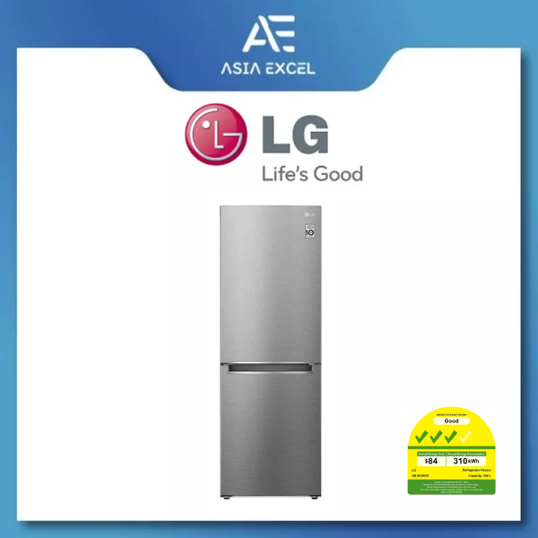 LG GB-B306PZ 2 DOOR 306L BOTTOM FREEZER REFRIGERATORS WITH SMART ...