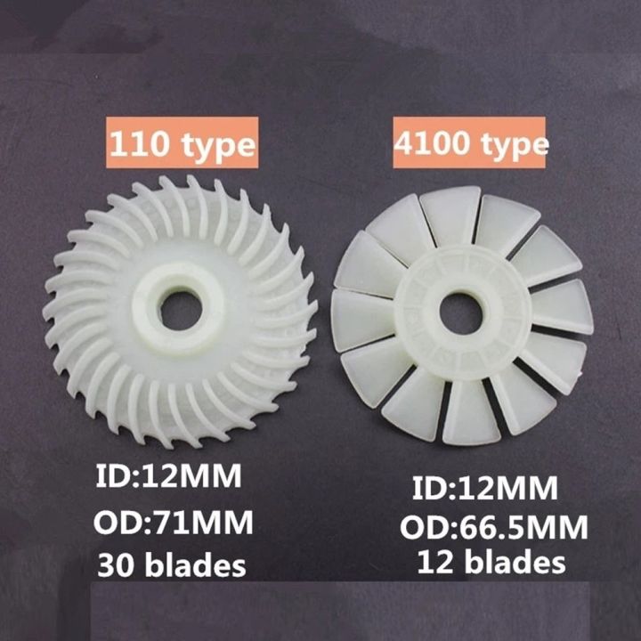 【OURHOMESSTORE】 Cutting Machine Rotor Plastic Fan Blade Motor Rotor ...