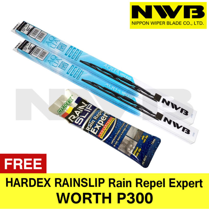 NWB AQUA Wiper Blade for Toyota Hi-ace Super Grandia Elite 2019-2022 (SET) | Lazada PH