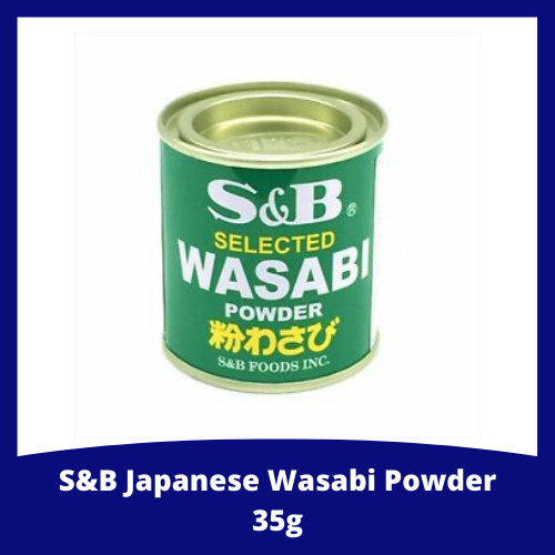 S&B Japanese Wasabi Powder 35g | Lazada PH
