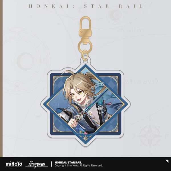 Mihoyo Honkai Star Rail Interstella Journey Series Keychain - Yanqing ...