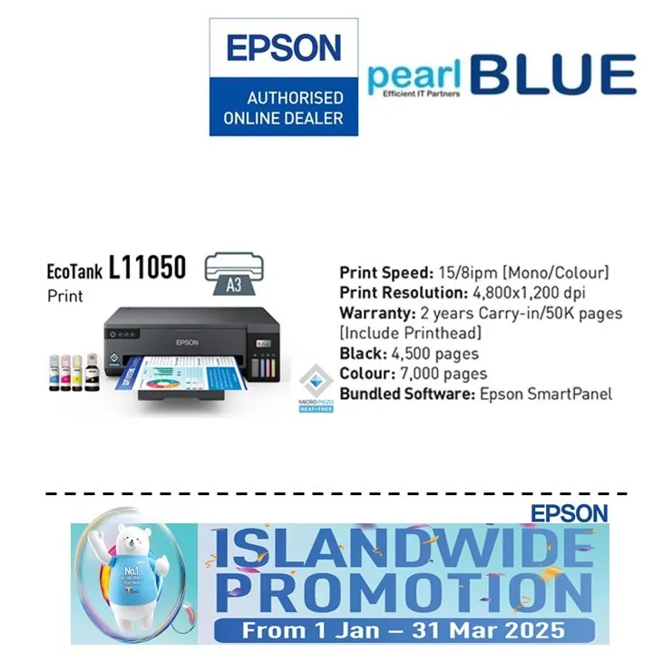 Epson EcoTank L11050 Ink Tank Printer | Lazada PH