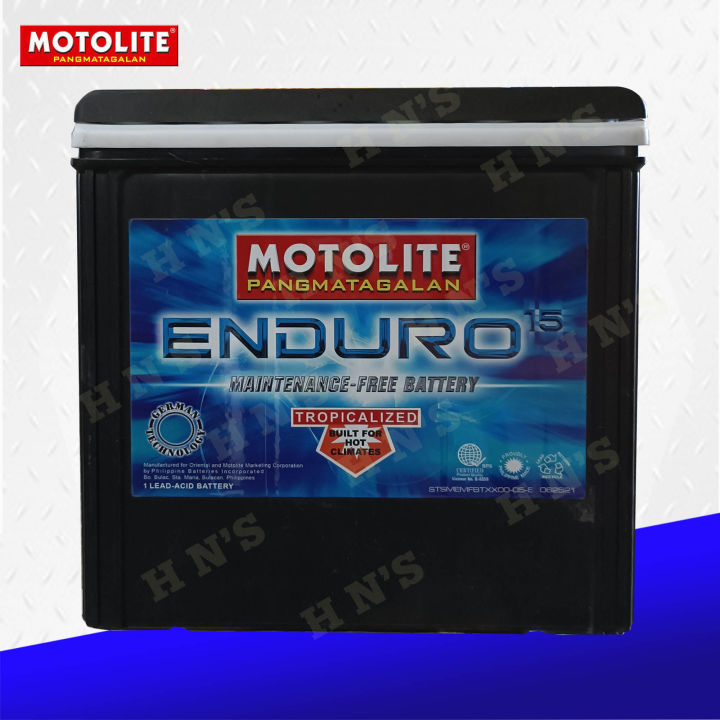 Motolite Enduro NS40 / B20L Maintenance Free Car Battery with 15 months warranty | Lazada PH