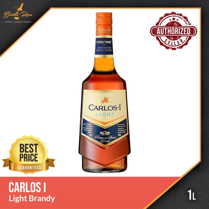 Carlos I Light Brandy 1L | Lazada PH