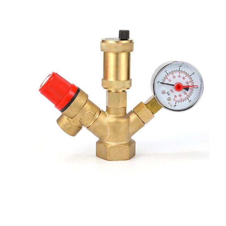DN25 Boiler Valve Complete Pressure Relief Valve Air Vent Safety Valve ...