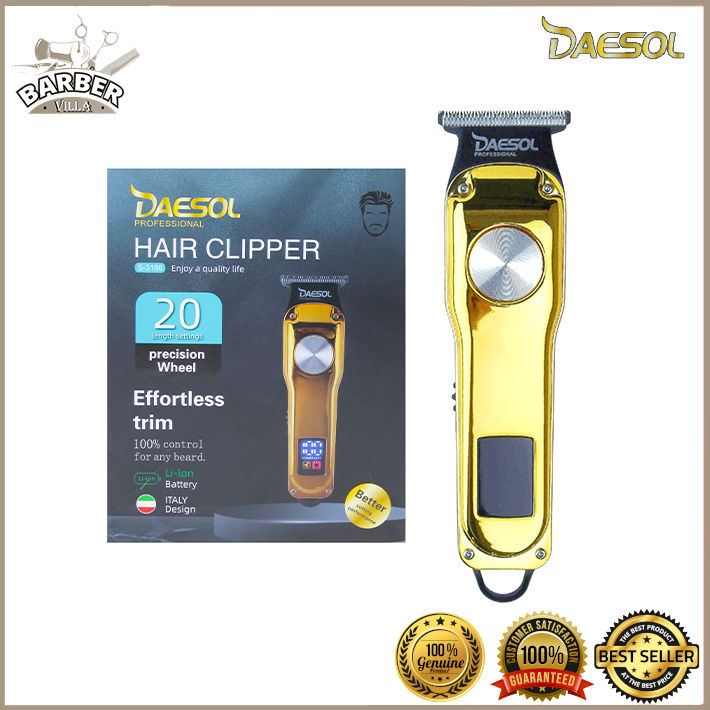 DAESOL S-3186 CORDLESS CLIPPER | Lazada