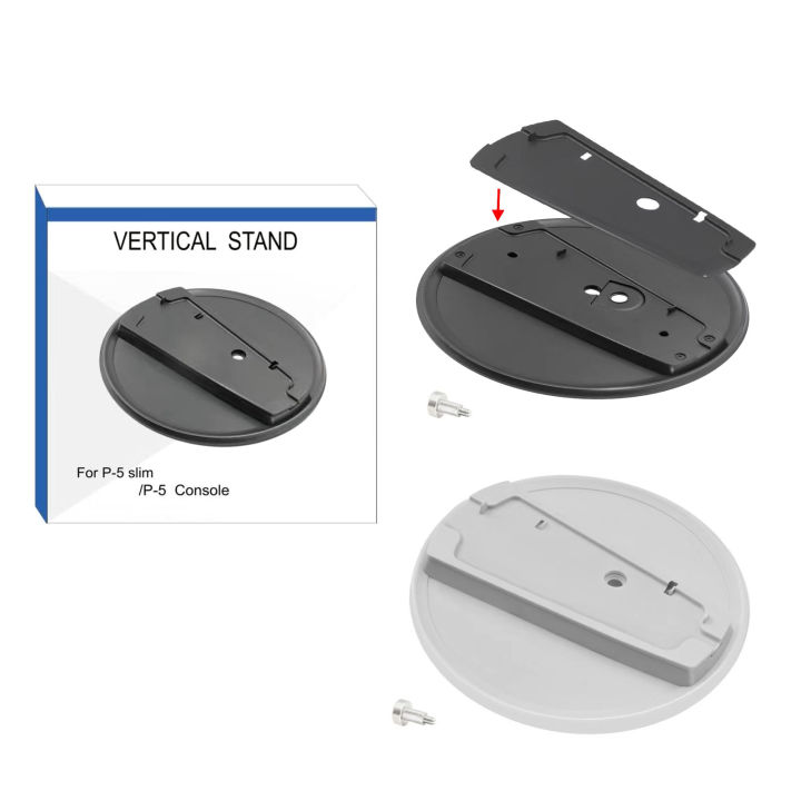 For PS5 Slim Console Universal Vertical Vertical Stand for P5 Console ...