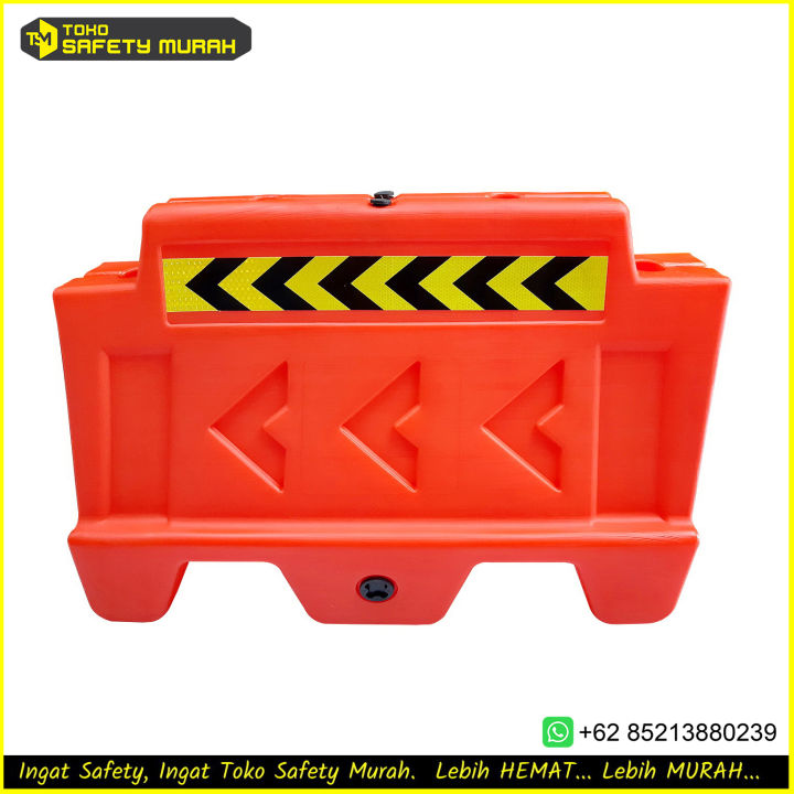 Road Barrier Susun / Water Barrier Pembatas Jalan Murah | Lazada Indonesia
