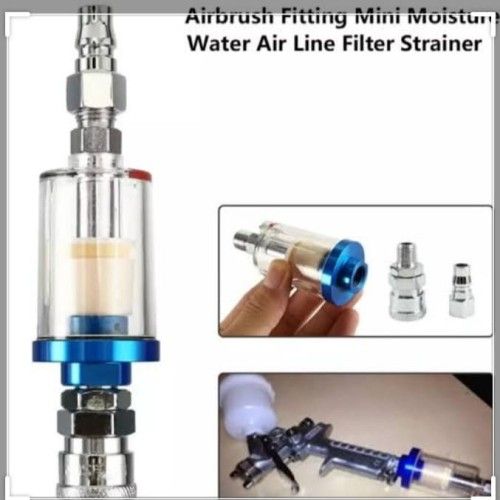 Filter 1/4 Air Saringan Udara Kompresor Untuk Spet Cat Spray Gun Air ...
