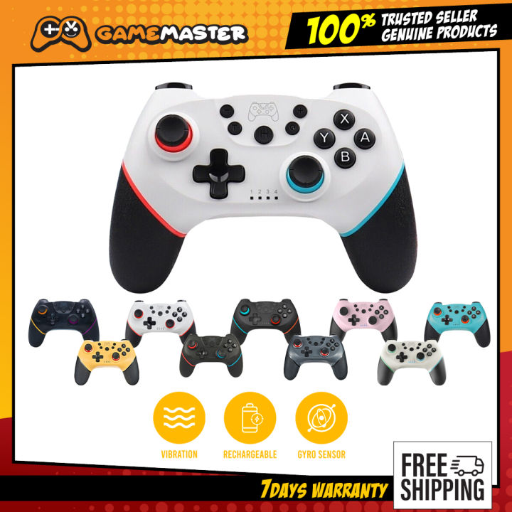 Wireless Controller Compatible for Nintendo Switch OLED Lite Support Gyro Axis Turbo with Dual ...