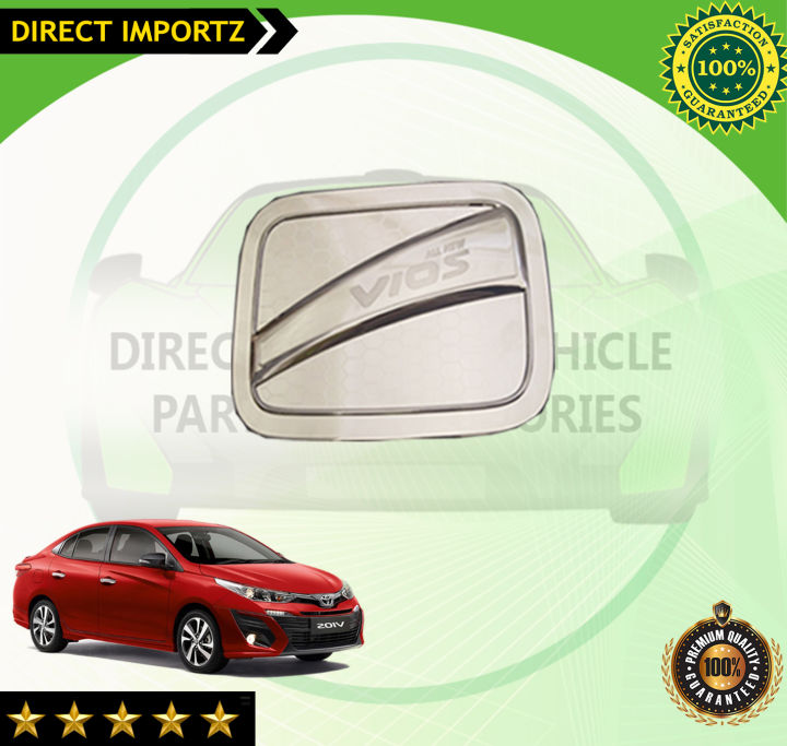 Toyota Vios Prime 2018 to 2024 Gas Tank Garnish Cover Chrome 2019 2020 ...