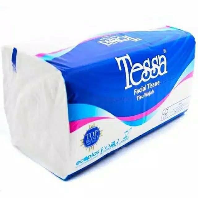TESSA Tissue Kering 250 Lembar 2 PLY/ Tissue wajah lembut/ Tisu Meja ...